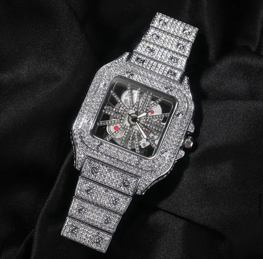 Icy Hollow Square Watch (Pre-Order)